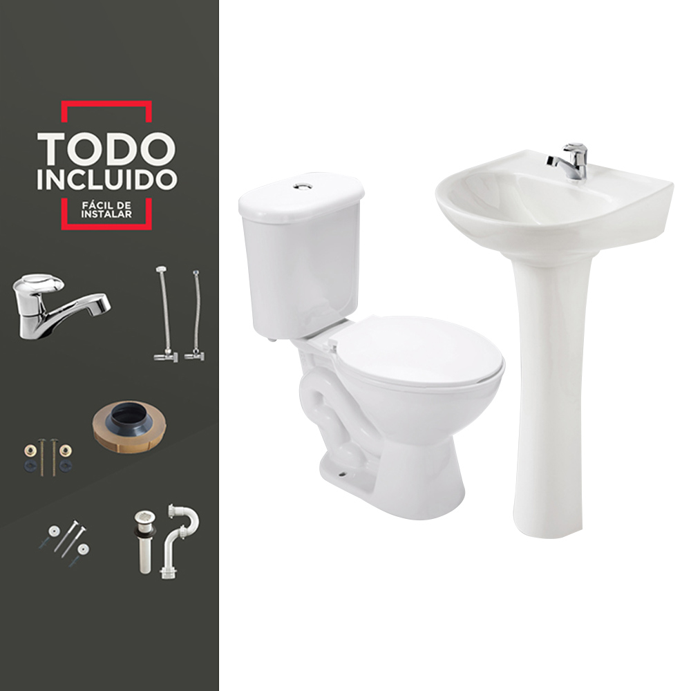 INODORO TOILET ANDES BLANCO EDESA-S – Megahierro