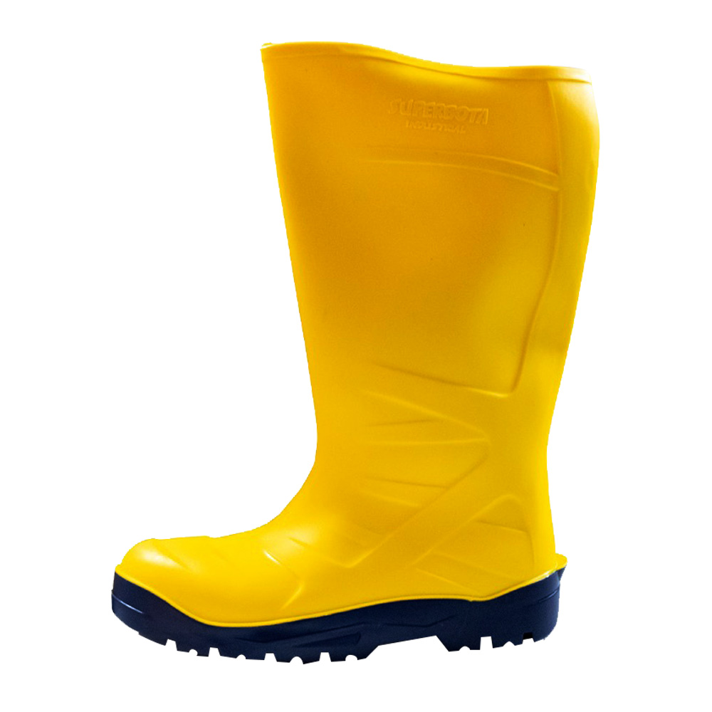 BOTA INDUSTRIAL CON FORRO AMARILLA T40 CM SECURITY – Megahierro